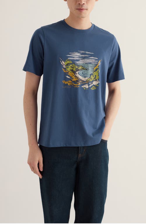 SEASALT CORNWALL midwatch graphic t-shirt